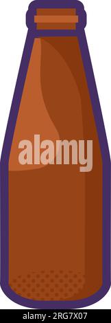 Reuse pack icon. Outline reuse pack vector icon color flat isolated ...