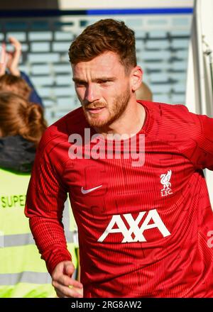 Andy Robertson of Liverpool FC during the Champions League match, 1/4 ...