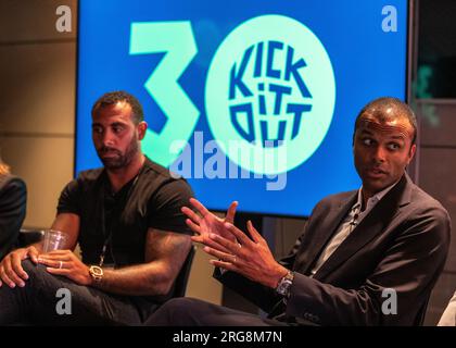 CEO of PFA Maheta Molango talking during panel during the Kick It Out ...