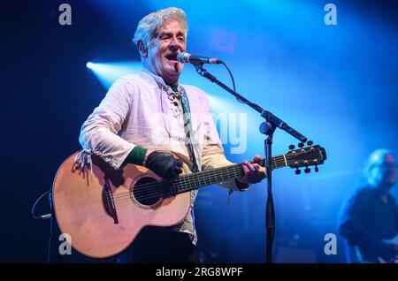 Davy Carton of the Saw Doctors during their performance at Wickham ...