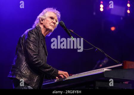 Rod Argent of the Band The Zombies during their performance at Wickham ...