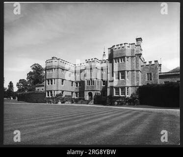 Rousham Park House in Steeple Aston, Oxfordshire. The gardens were ...