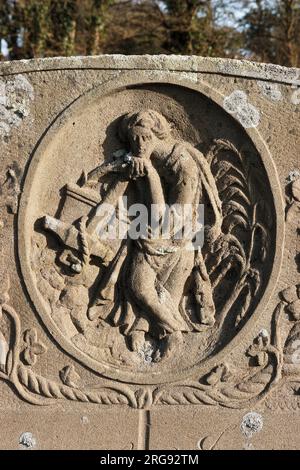 St Mary's Church, now a mortuary chapel, at Knightwick in the Teme ...