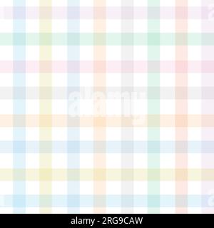 Seamless checkered pattern with multicolor lines, vector as a fabric ...