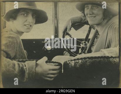 interior of a vintage car Stock Photo - Alamy