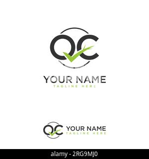 letter V check mark logo icon design template elements-vector Stock ...