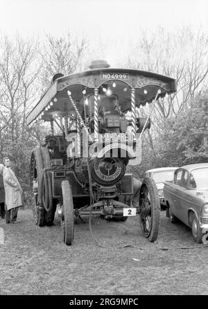 Burrell Showman's Road Locomotive, regn. AY 9682, number: 3093 ...