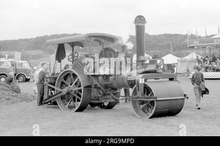 Clayton & Shuttleworth Road Roller, regn. EP 3137, number: 46688. Built ...