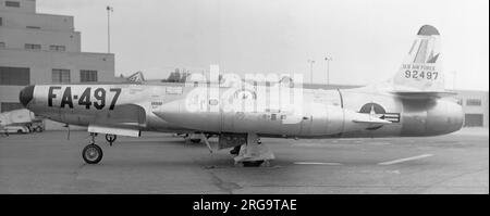 A Lockheed F-94B-5-LO Starfire from the 101st Fighter Interceptor ...