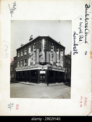 Photograph of Builders Arms, Lambeth, London. The main side of the ...