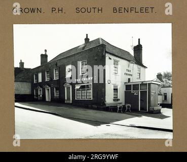Photograph of Crown PH, South Benfleet, Essex. The main side of the ...