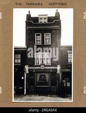 Photograph of Farriers PH, Deptford, London. The main side of the print ...