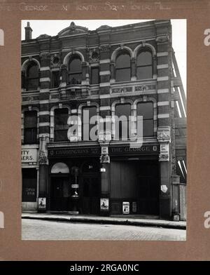 Photograph of George PH, Tower Hill, London. The main side of the print ...