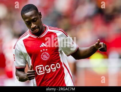 AMSTERDAM - Carlos Forbs of Ajax during the Dutch premier league match ...