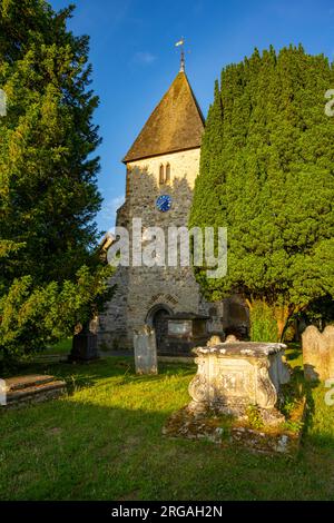 St Mary's church Hadlow near Tonbridge Kent Stock Photo - Alamy