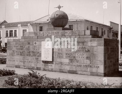 1940s East Africa - street scene, Nairobi, Kenya Photograph by a ...