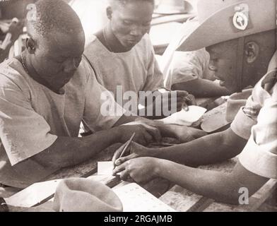 1940s East Africa - training camp in Kenya for African recruits to the ...