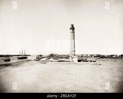 Town of Suez, Egypt, circa 1890 Stock Photo - Alamy