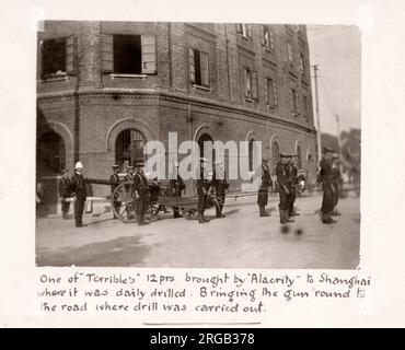 Vintage Photograph China c.1900 - Boxer rebellion or uprising, Yihetuan ...