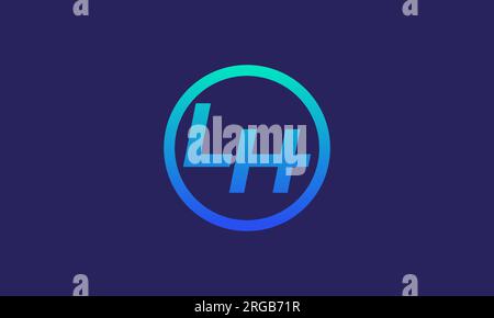 LH logo design in the circle like a gear shift Stock Vector Image & Art ...