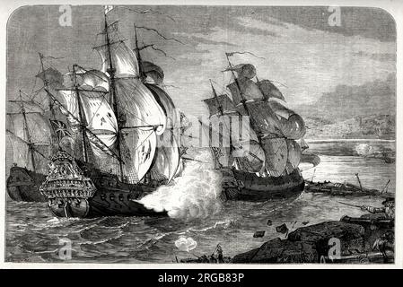 IRELAND - THE SIEGE OF DERRY IN 1689 Stock Photo - Alamy