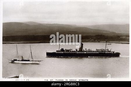 Steamship TS St Tudno of The Liverpool and North Wales Steamship ...