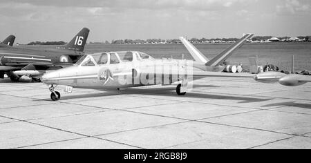 Fouga Magister of the Patrouille de France, Air and Space Museum, Paris ...