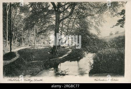 River Lud flowing through Hubbards Hills Louth Lincolnshire Stock Photo ...