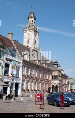 Hotel de Ville Hesdin Stock Photo - Alamy