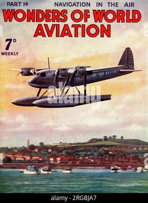 Short Mayo Composite S20 Mercury long-range seaplane, test flight ...