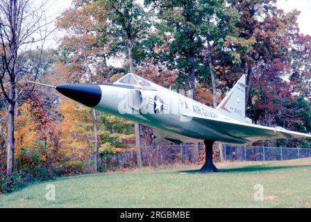 The Convair F-102A-75-CO Delta Dagger, serial number 56-1411, operated ...