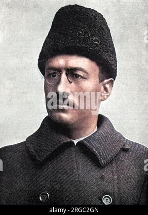 SVEN ANDERS HEDIN Swedish explorer Colourised version of : 10160579 ...