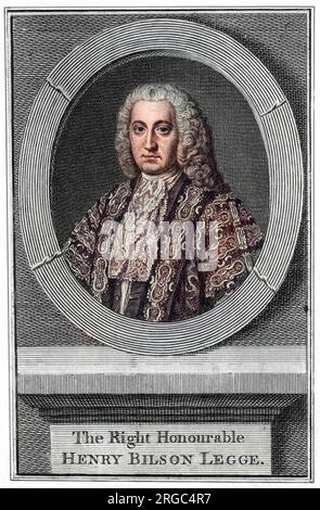 Henry Bilson-Legge, 1708 – 1764. English statesman who served three ...