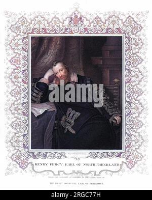 HENRY PERCY, ninth earl of NORTHUMBERLAND statesman and scientist Stock ...