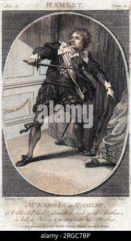 JOHN PHILIP KEMBLE the great classical actor as Sophocles' Oedipus ...