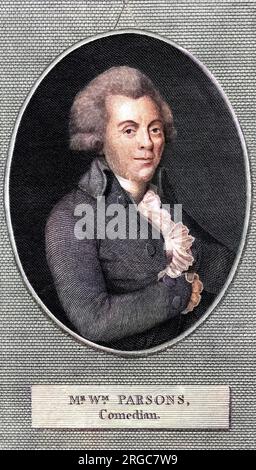 WILLIAM PARSONS actor, appearing in comic roles : this was the last ...