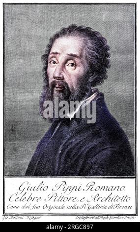 GIULIO PIPPI DE GIANUZZI, known as GIULIO ROMANO, Italian artist Stock ...