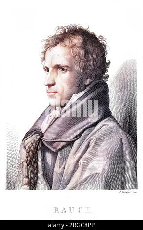 Christian Daniel Rauch, 1777 - 1857, sculptor of German Classicism ...