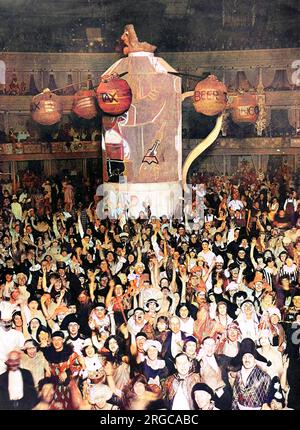 New Year's Eve Party, Chelsea Arts Ball Stock Photo - Alamy