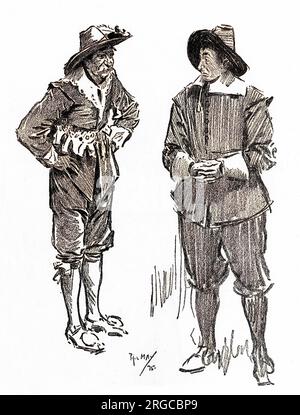 Cavalier Soldiers - English Civil War, 1642–1651 Stock Photo - Alamy