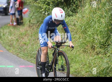 JASTRAB Megan of Team dsm-firmenich during the Tour de France Femmes ...