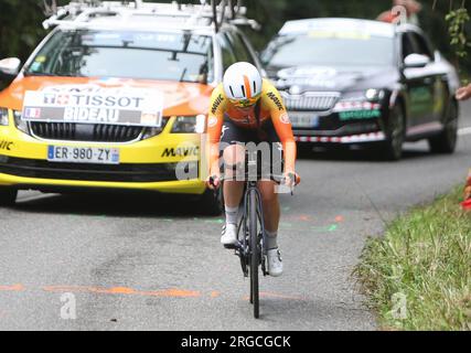BIDEAU Sandrine of St Michel - Mavic - Auber93 WEduring the Tour de ...