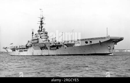 Royal Navy â€“ HMS Glory, a Colossus-class Light Fleet Carrier ...