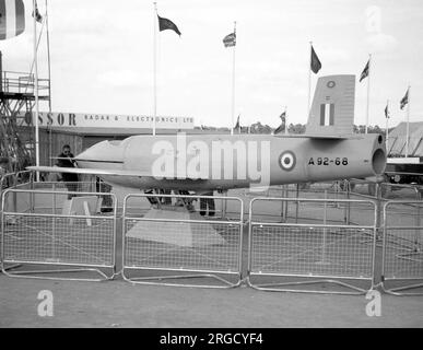 GAF Jindivik Mk.2 A92-68 Stock Photo - Alamy