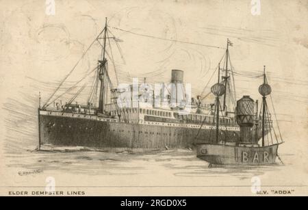 Ghana, West Africa - Merchant Vessel (M. V. ) Accra of the Elder ...