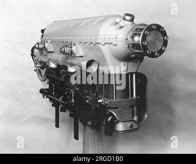 Zlin Toma 4, inverted air-cooled 4-cylinder aero engine of 94 / 106 hp ...
