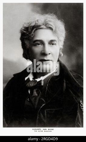 Auguste van Biene - Dutch composer, cellist and Stock Photo - Alamy