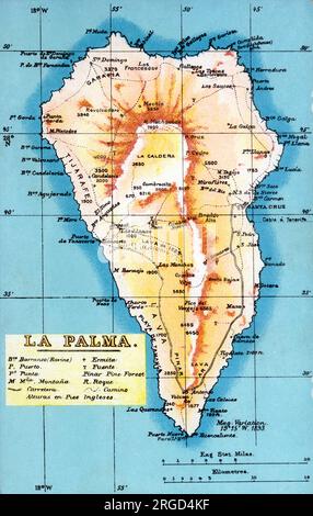 Map of Palma Stock Photo - Alamy