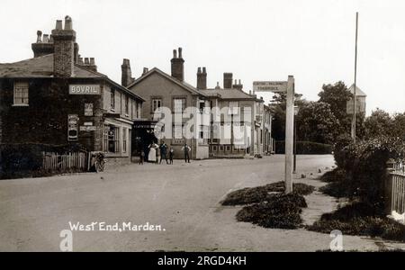 West End, Marden, Kent Stock Photo - Alamy