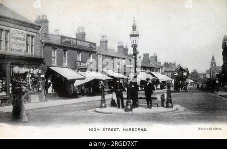 High Street, Harborne, south-west Birmingham - looking toward the Green ...